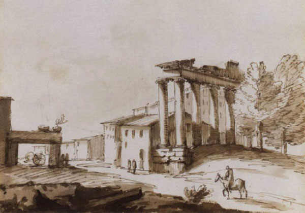 Vues de Rome de Giovanni Battista Busiri