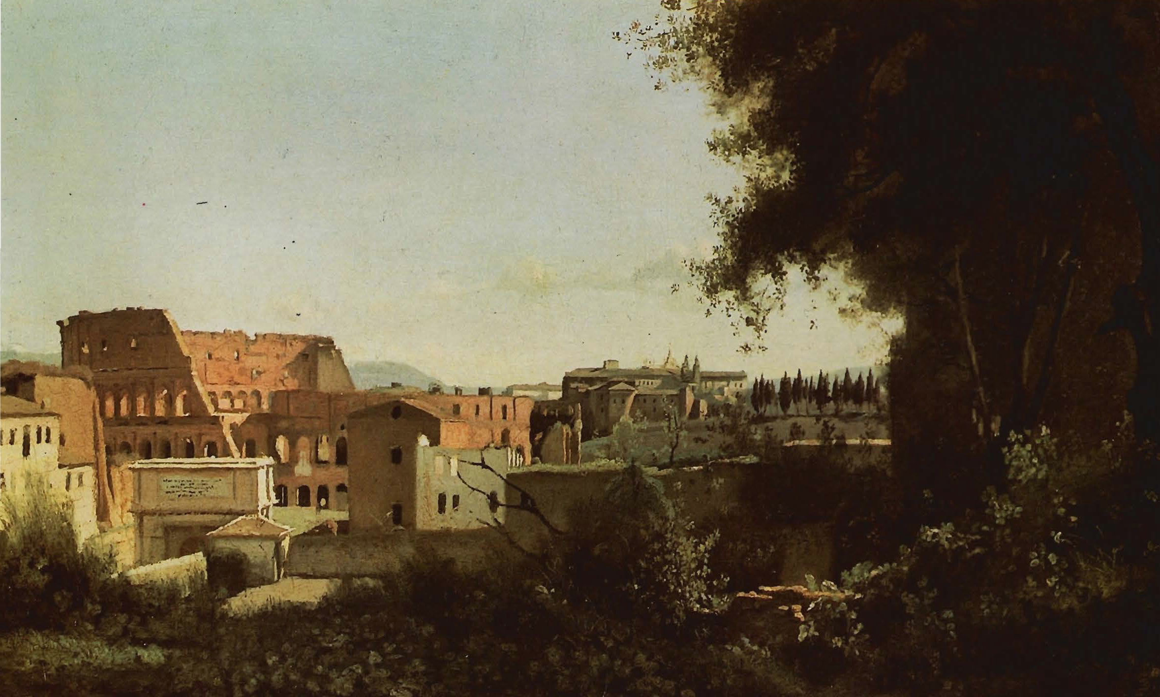 Vues de Rome de Jean-Baptiste Camille Corot