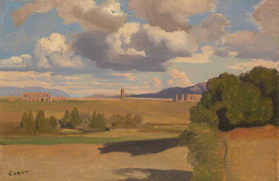 Vues de Rome de Jean-Baptiste Camille Corot