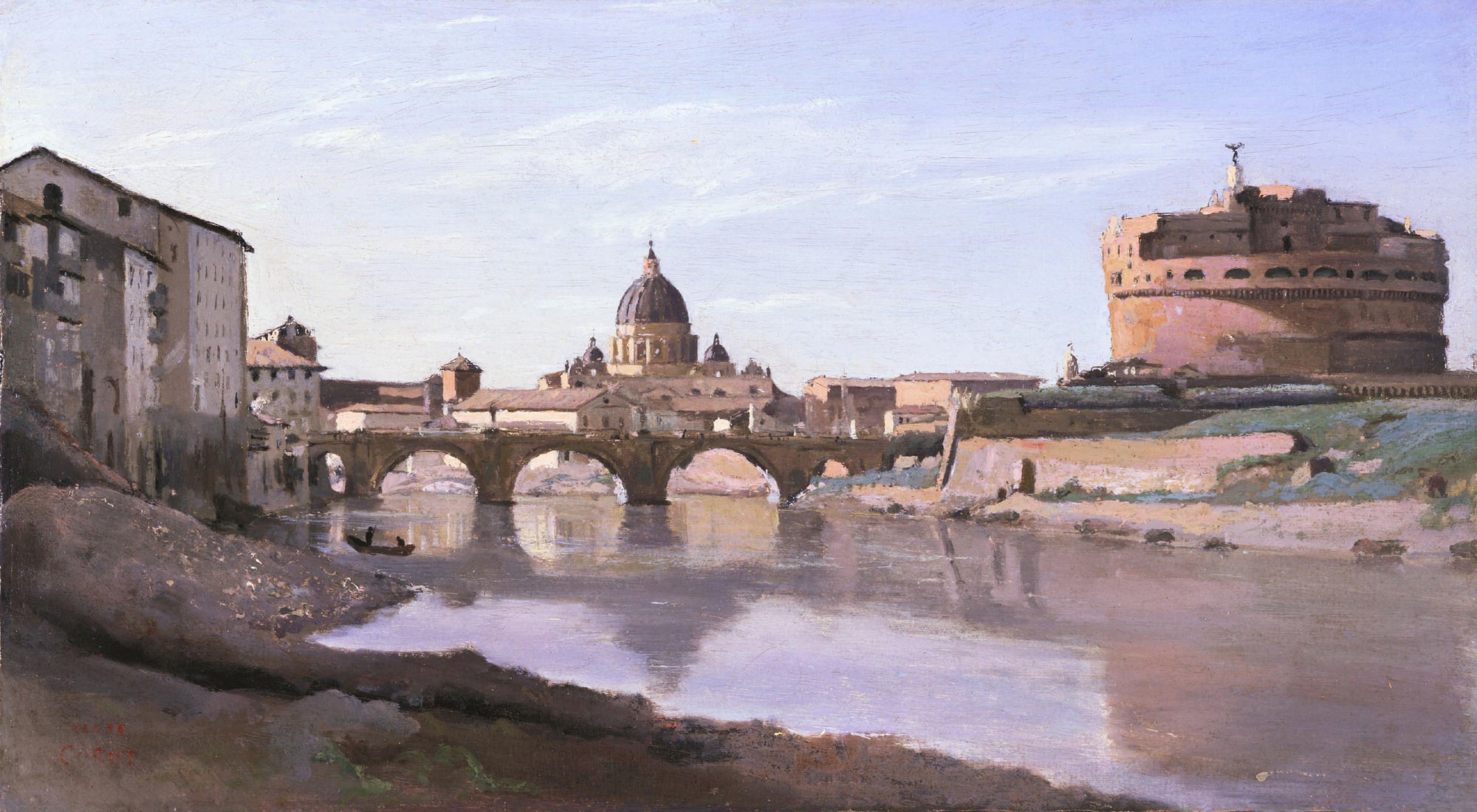 Vues de Rome de Jean-Baptiste Camille Corot