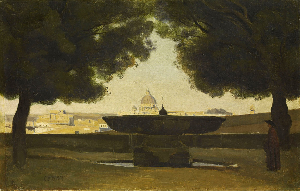 Vues de Rome de Jean-Baptiste Camille Corot