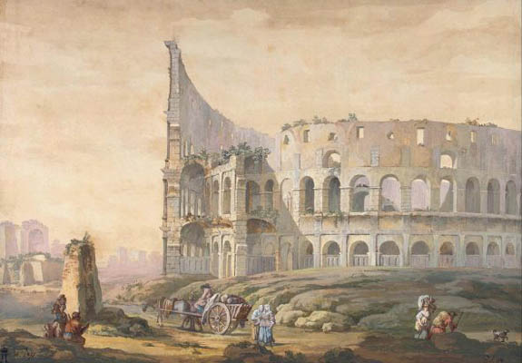 Vues d'artistes : Colisée à Rome