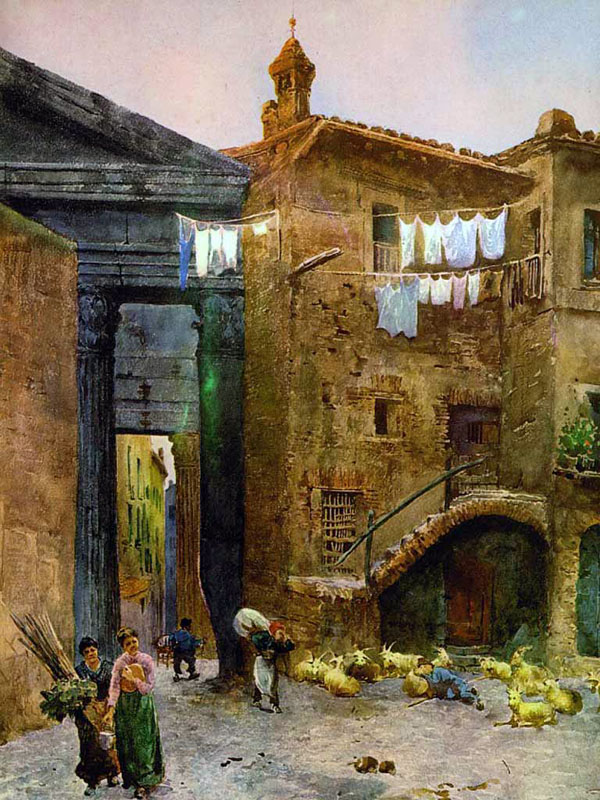 Portico d'Ottavia – Rome-Roma