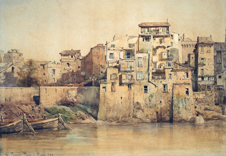 Vues de Rome de Ettore Roesler Franz