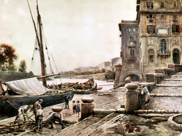 Vues de Rome de Ettore Roesler Franz