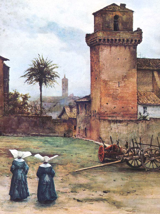 Vues de Rome de Ettore Roesler Franz