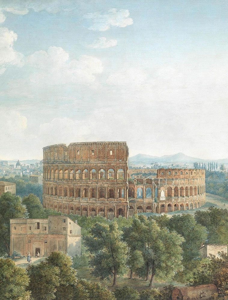 Vues d'artistes : Colisée à Rome