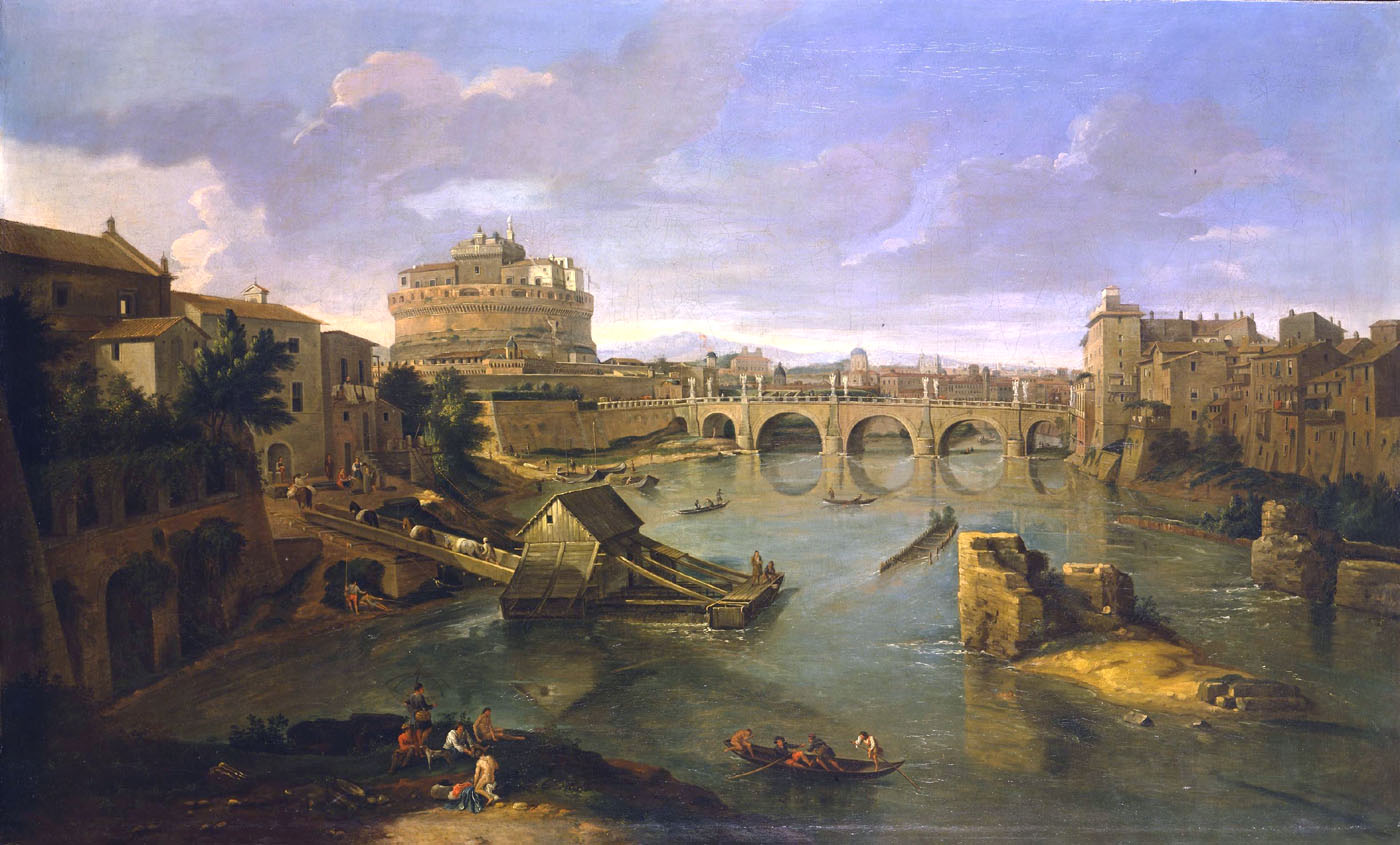 Vues d'artistes : Vues du Tibre de Gaspar Van Wittel