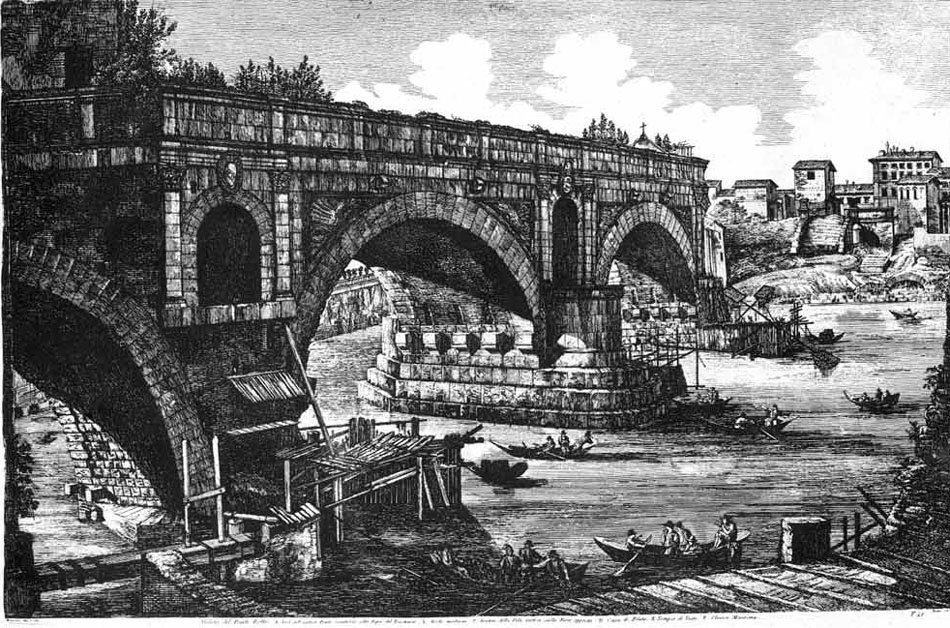 Vues de Rome de Luigi Rossini