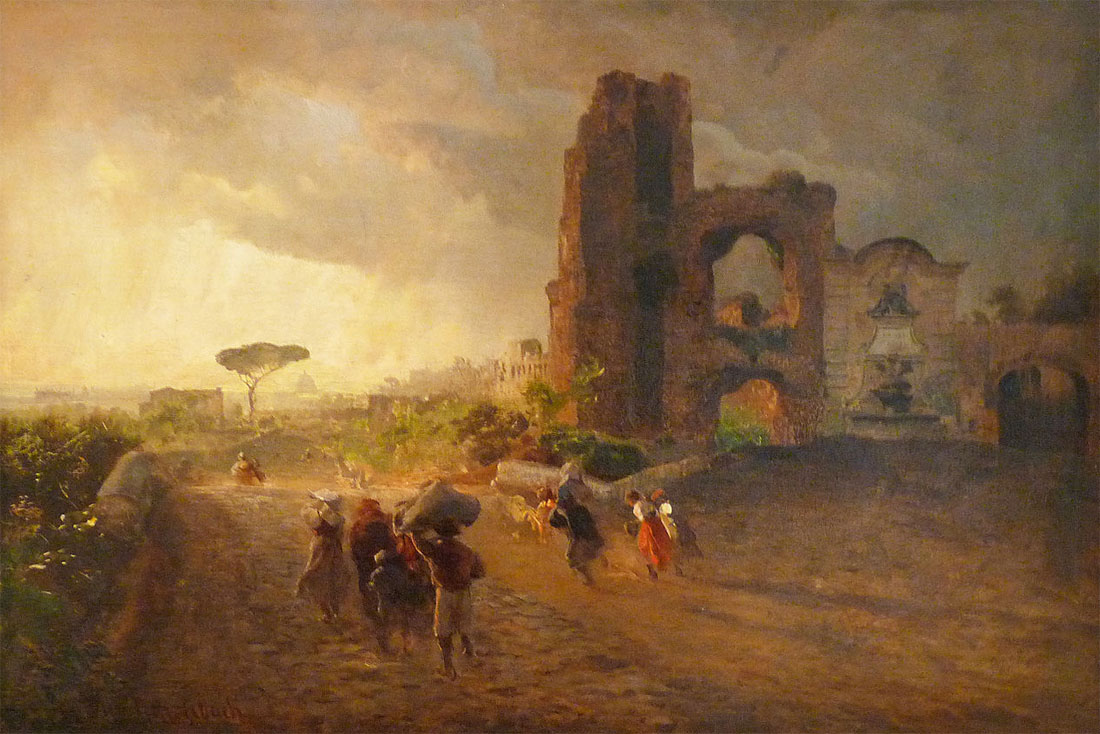 Vues de Rome de Oswald Achenbach
