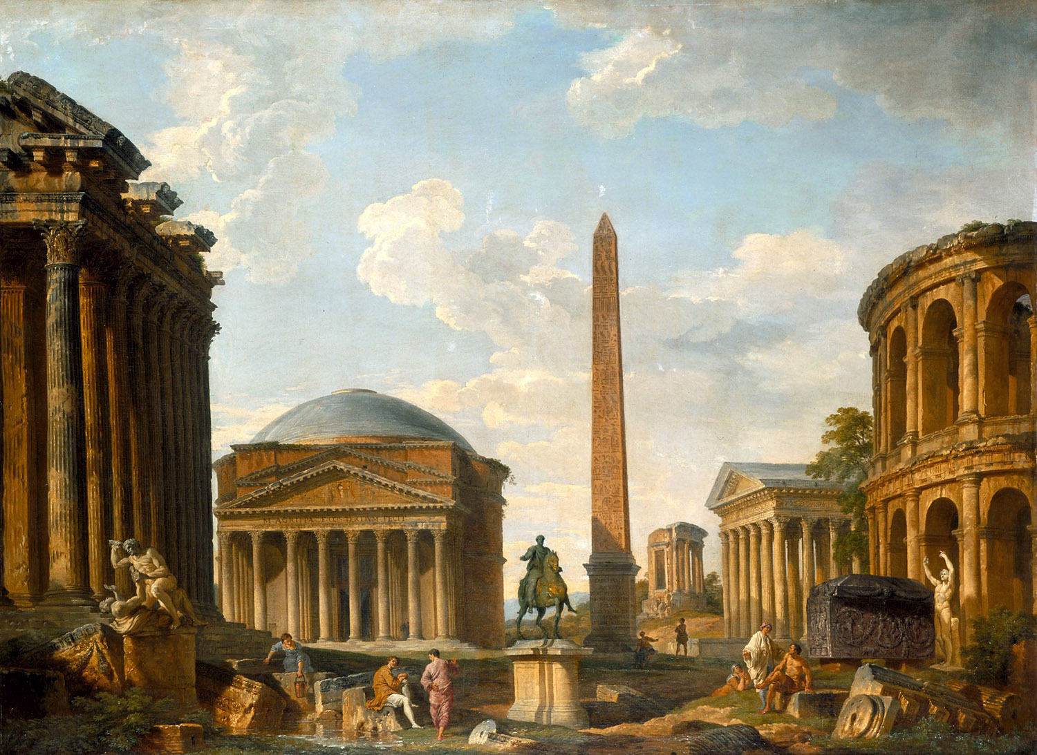 Vues de Rome de Giovanni Paolo Pannini