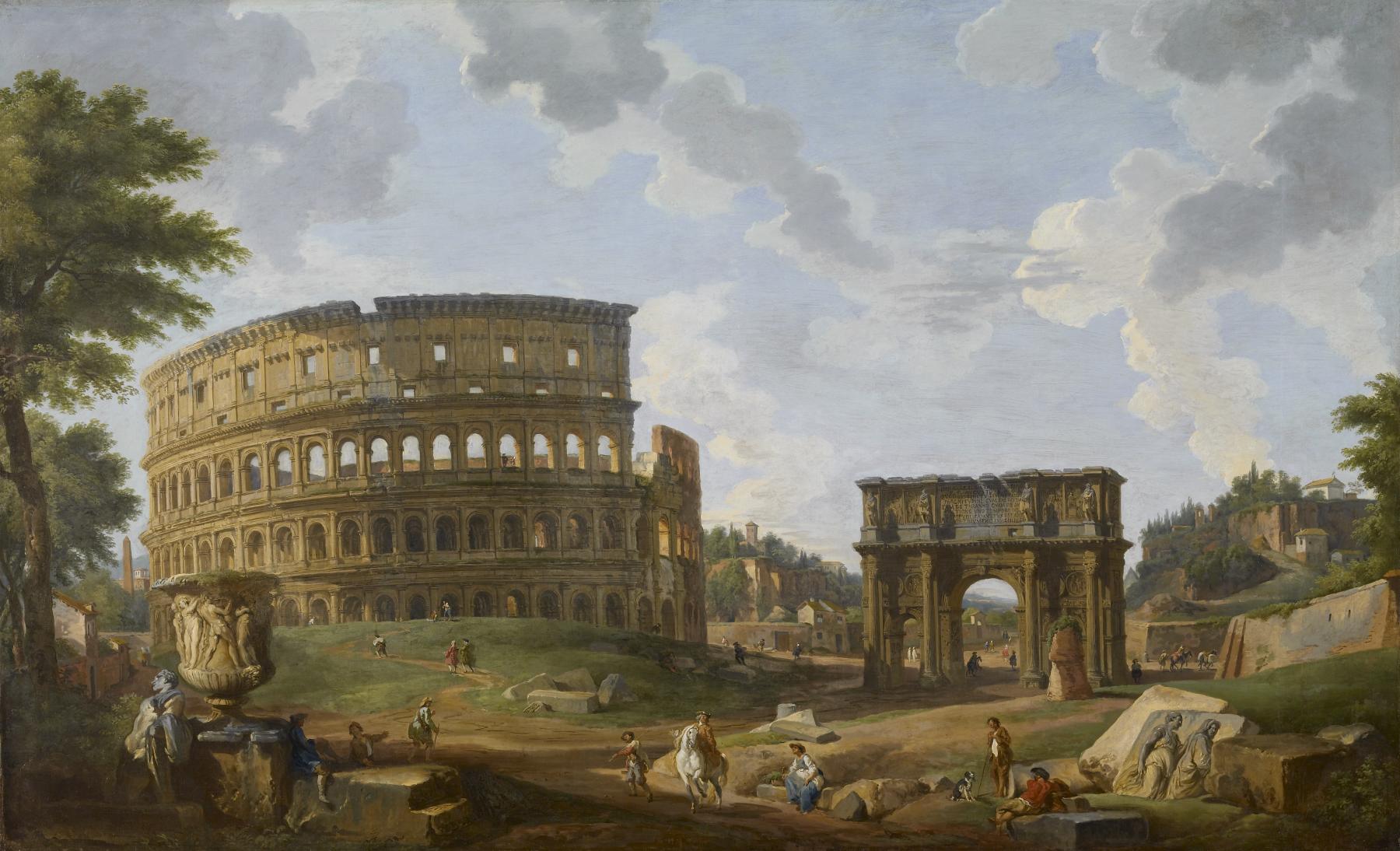 Vues d'artistes : Colisée à Rome