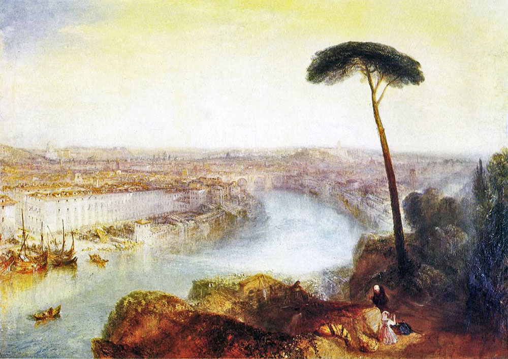 Vues d'artistes : Colline de l'Aventin à Rome