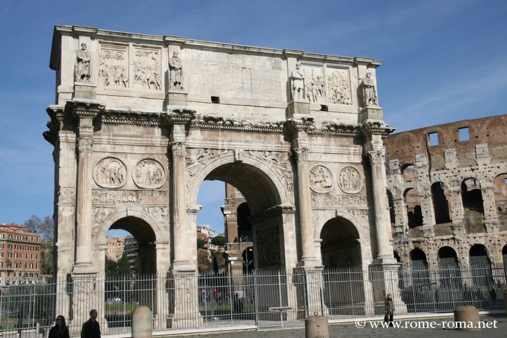 Arc de Constantin – Rome-Roma